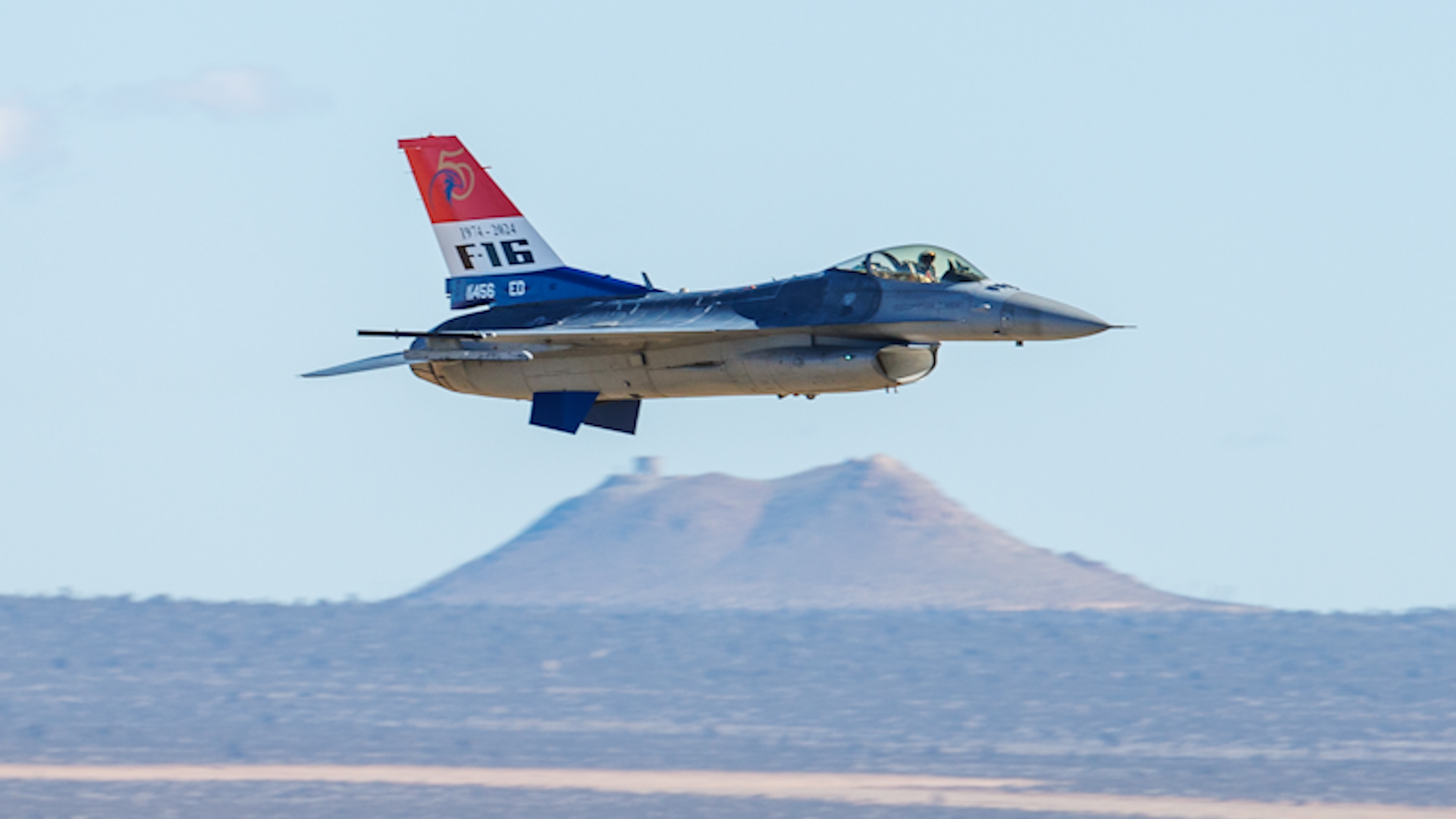 The historic F-16 - the iconic fighter jet that's still flying and fighting at the age of 50